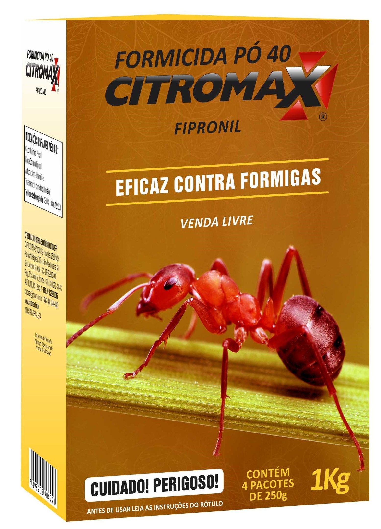 Formicida Pó 40 Citromax 1 kg
